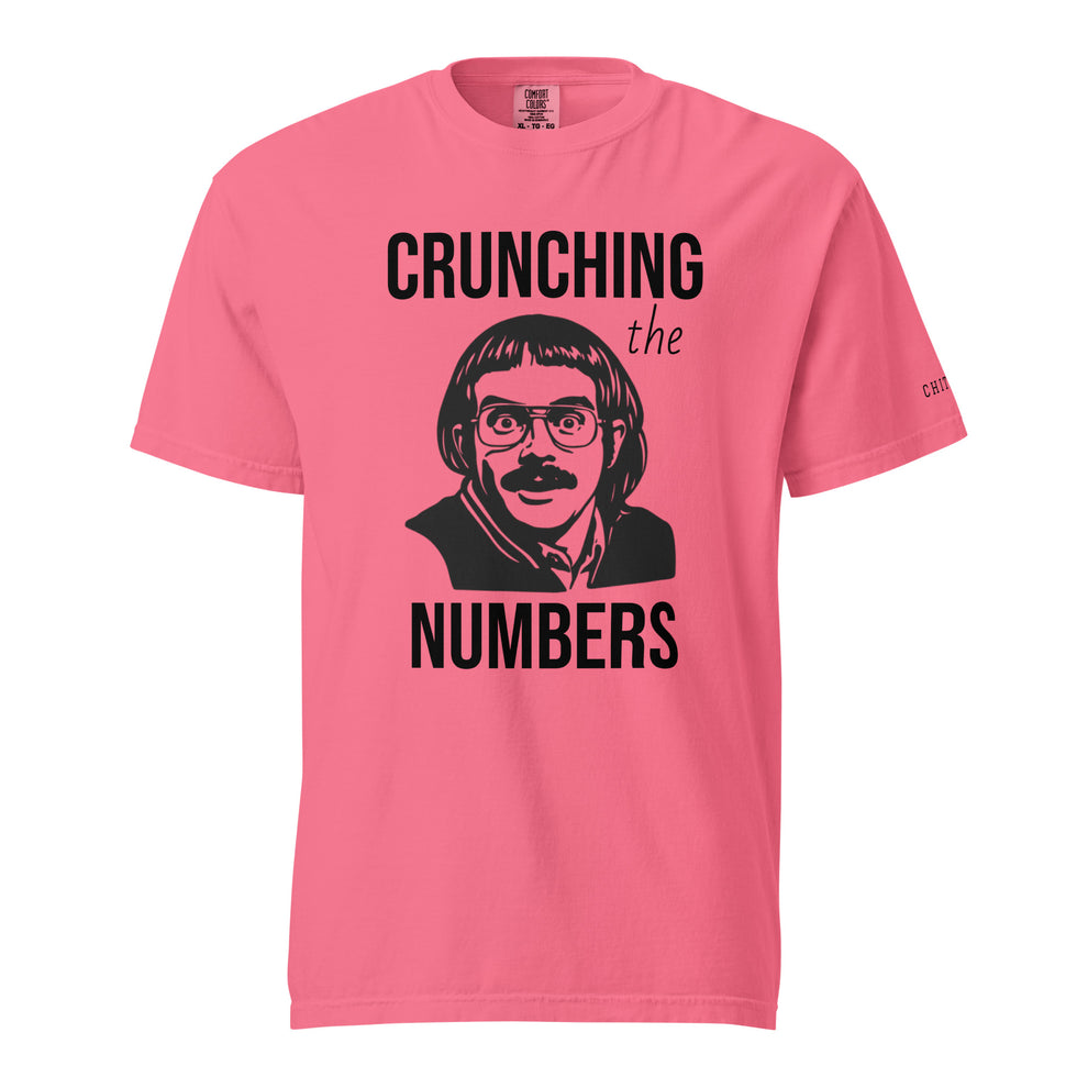 "CRUNCHING THE NUMBERS" Heavyweight Tee – Chit Merch